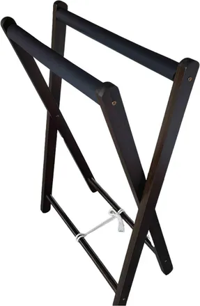 Generic Zusammenklappbarer Tennisschl&auml;gerhalter, Badmintonschl&auml;ger-Aufbewahrungsregal Aus Holz, Freistehender Ausstellungsst&auml;nder for Sportger&auml;te, for 12 Schl
