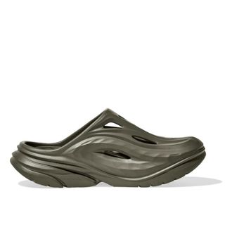 Hoka One One Recovery Mule f&uuml;r ultimativen Komfort - - Sport - Herren - Gr&uuml;n - 38 2/3 EU
