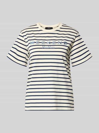 Max Mara Relaxed Fit T-Shirt aus reiner Baumwolle Modell BORA
