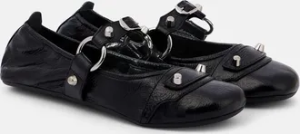 Balenciaga Escarpins Mary Jane Le City en cuir
