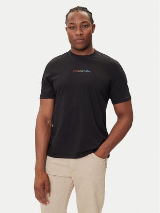Calvin Klein Jeans T-Shirt Pride Graphic LV04RC815G Schwarz Relaxed Fit
