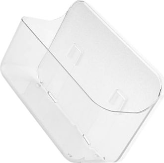 Valiclud Badezimmer Wandregal L aus Dickem Transparentem Acryl Wandmontiertes Lagerregal ohne Bohren Platzsparende Ablage f&uuml;r Bad K&uuml;che und Schlafzimmer