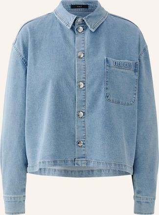 Oui Bluse blau