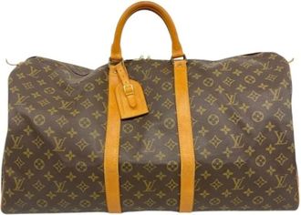 Louis Vuitton unisex, Pre-owned, Brun, Taille: ONE Size Pre-owned Weekend Bag