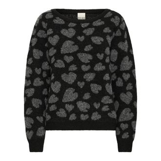 Ichi Ichi - Maille &agrave; col rond - Femme - Pulls - Multicolore - Taille: 38 FR