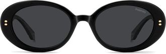 Polaroid Femme, Accessoires, Noir, Taille: 52 MM PLD 6253/S/X Lunettes de soleil