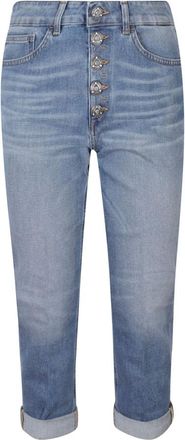 Dondup Femme, Jeans, Bleu, Taille: W29 Cropped Jeans
