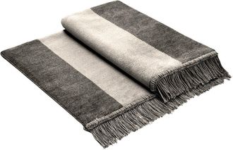 BIEDERLACK Bocasa Biederlack Salt and Pepper-Decke aus Baumwolle, Salt & Pepper Beige, 100x200 cm