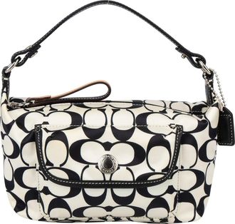 Coach Crossbody Bags - Coach Monogram Mini Handbag - Gr. unisize - in Weiß - für Damen