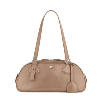 Courr&egrave;ges Damen, Taschen, Braun, ONE SIZEGr&ouml;&szlig;e