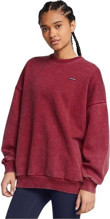 Under Armour Sweatshirt f&uuml;r Herren/Damen Unisex, Rundhalsausschnitt, &Uuml;bergro&szlig; (Rot)