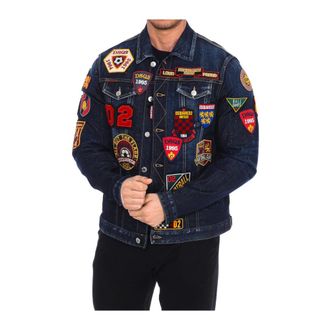 Dsquared2 Denim Jacke - - Jackets - Herren - Mehrfarbig - S