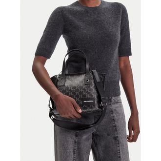 Karl Lagerfeld Handtasche KARL LAGERFELD A1W30184 Schwarz