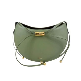 Furla Femme, Sacs, Vert, Taille: ONE Size Moonstone M Shoulder Bag