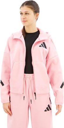 adidas Womens Z.N.E. Zip-Hoodie True Pink XL