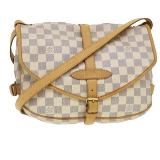 Louis Vuitton Pre-owned Damier Azur Schultertasche - - Pre-owned - Damen - Mehrfarbig - ONE SIZE