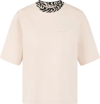 Marc Cain Femme, Tops, Blanc, Taille: 44 FR T-shirt Classique