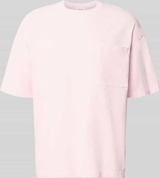 American Vintage T-Shirt aus reiner Baumwolle mit Brusttasche Modell AFOMA