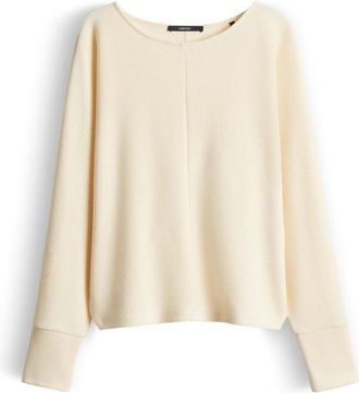 someday Sweatshirt UTIBBY TEXTURE Loose im Viskosemix weite Passform, schmal zulaufend, Rippstruktur, elastischer Stoff