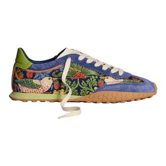 Hoff Blaue Morris Sneaker mit Strawberry Thief Print - - Shoes - Damen - Mehrfarbig - 35 EU