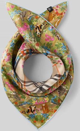 Fraas Seidentuch mit floralem Allover-Print Modell Nicki