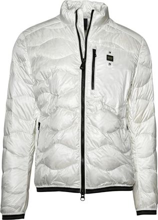 Blauer Homme, Vestes, Blanc, Taille: XL Daniel Padded Jacket