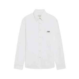 Dr&ocirc;le de Monsieur Plain Boxy Shirt - - Shirts - Herren - Wei&szlig; - S