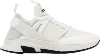 Tom Ford Homme, Chaussures, Blanc, Taille: 41 EU Baskets Basses