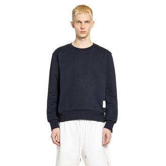 Thom Browne Classic Loopback RWB Sweatshirt