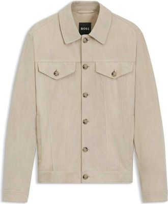 BOSS Herren Lederjacke C-MERAKL