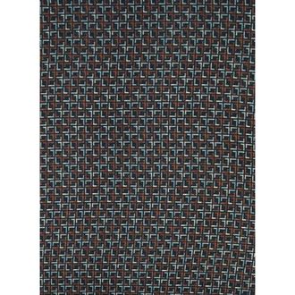 Saison 1865 Foulard imprim&eacute; graphique &agrave; bords roulott&eacute;s