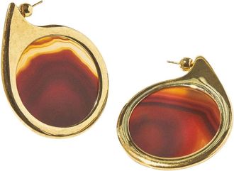 Panconesi Femme, Accessoires, Rouge, Taille: ONE Size Dusk Earrings Large