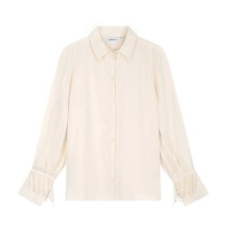 Fab By Fabienne Chapot Fabienne Chapot, Femme, Blouses et Chemises, Beige, Taille: 40 FR Pearl Blouse