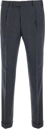 Pantaloni Torino Gef&uuml;tterte Wollhose - - Trousers - Herren - Grau - M