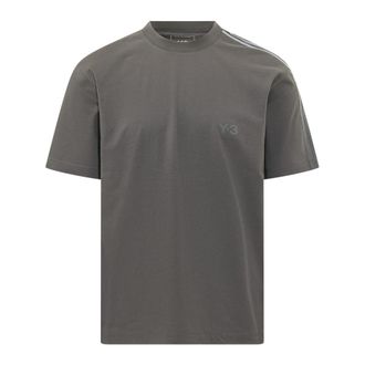 Yohji Yamamoto GRD 3S SS Tee - - Tops - Herren - Gr&uuml;n - L