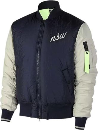 Nike veste bomber NSW - Bleu