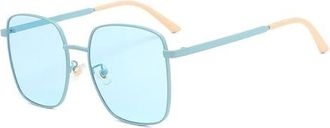 Generic Lunettes De Soleil D&eacute;coratives &Agrave; Monture Large For Homme Et Femme, Id&eacute;ales For Lext&eacute;rieur, Les Vacances La Conduite(Blue)