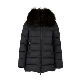 Moorer Gesteppte Boudin Jacke mit Rei&szlig;verschlusstaschen - - Jackets - Damen - Schwarzk - XS