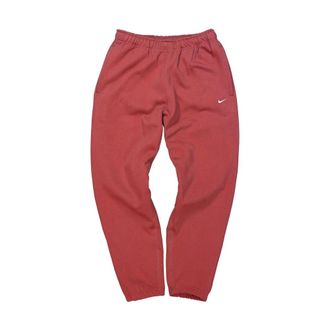 Nike NRG Solo Swoosh Fleece Pant - - Sport - Herren - Rot - XL