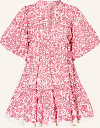 Poupette St Barth Strandkleid Cruz pink