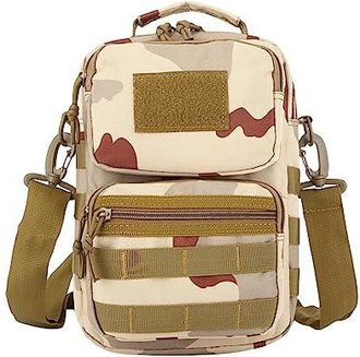 Generic Sac &agrave; bandouli&egrave;re pour activit&eacute;s de plein air, alpinisme, sac &agrave; dos tendance et portable pour homme (beige, taille unique)