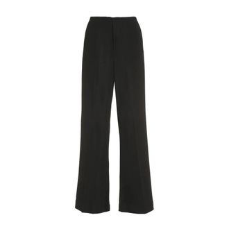 Maison Margiela Wide-Leg Hose - - Trousers - Damen - Schwarzk - 2XS