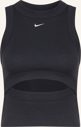 Nike Top Chill Knit schwarz