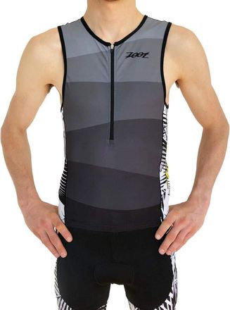 Zoot Herren Triathlon Sport Tank Performance mit R&uuml;ckentaschen, LSF 50+ und SeamLink-N&auml;hten