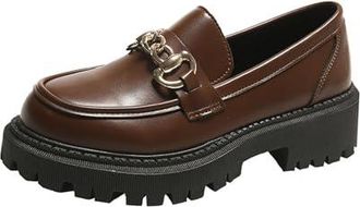 Generic Mocassins larges pour femme - Couleur unie - Polyvalents - Antid&eacute;rapants - Respirants - Confortables - Style d&eacute;contract&eacute; - Pour le travail et les f&ecirc;te