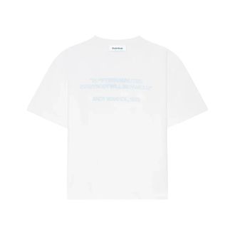 &Eacute;tudes Studio Andy Warhol Quote White T-shirt - - Tops - Herren - Wei&szlig; - L