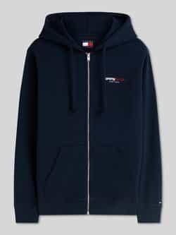 Tommy Jeans Relaxed Fit Sweatjacke aus Baumwoll-Mix