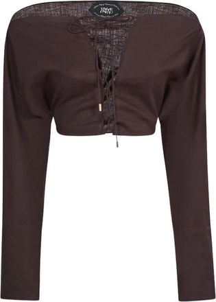 Taller Marmo Femme, Blouses et Chemises, Brun, Taille: 34 FR Mila Desert Blouse
