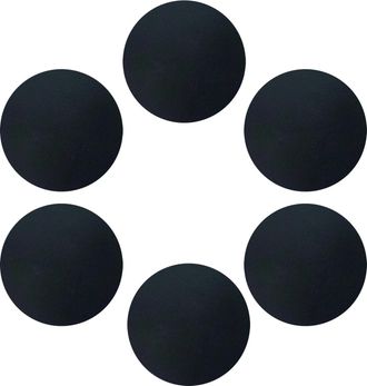 Generic Laufmatte | 6 St&uuml;ck Sto&szlig;d&auml;mpfung, Ger&auml;uschreduzierung - Matte f&uuml;r Heimtrainer und Ruderger&auml;t, f&uuml;r Heimtrainer, Ruderger&auml;t, Haus, B&uuml;ro, Fitnessstudio, 