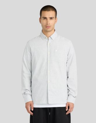 Lyle & Scott Mikro-Hahnentritt-Hemd